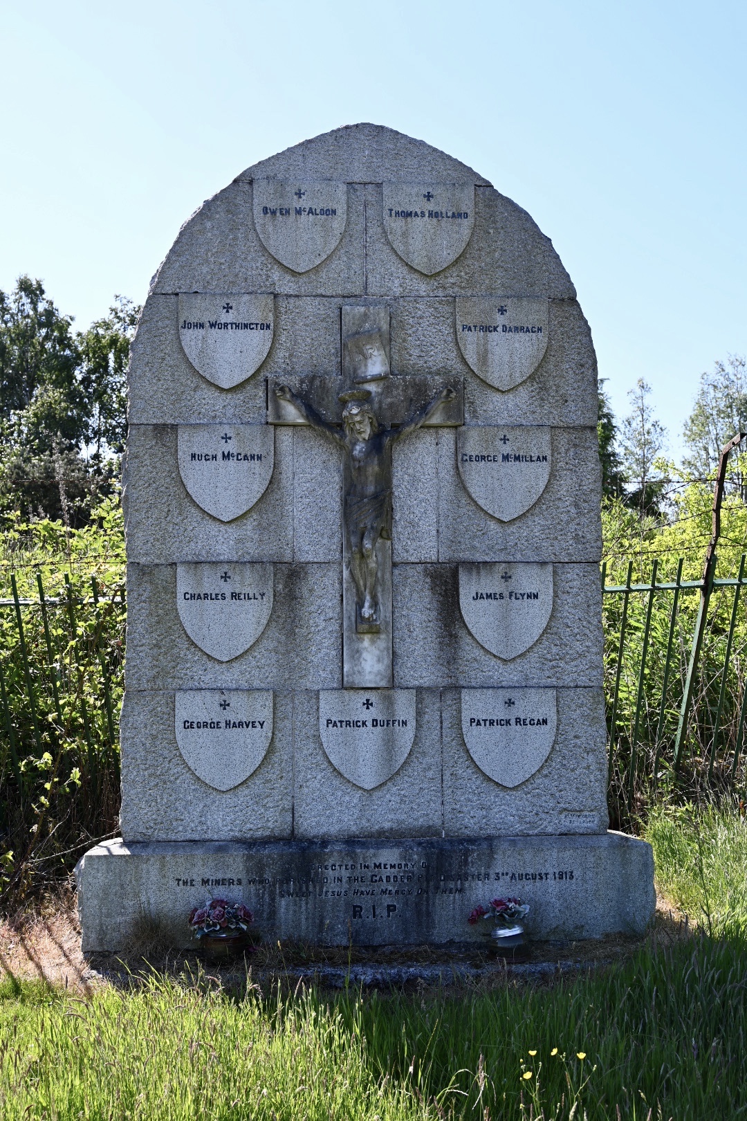 St Kentigern’s Cemetery, Cadder Pit memorial – The Glasgow Gallivanter